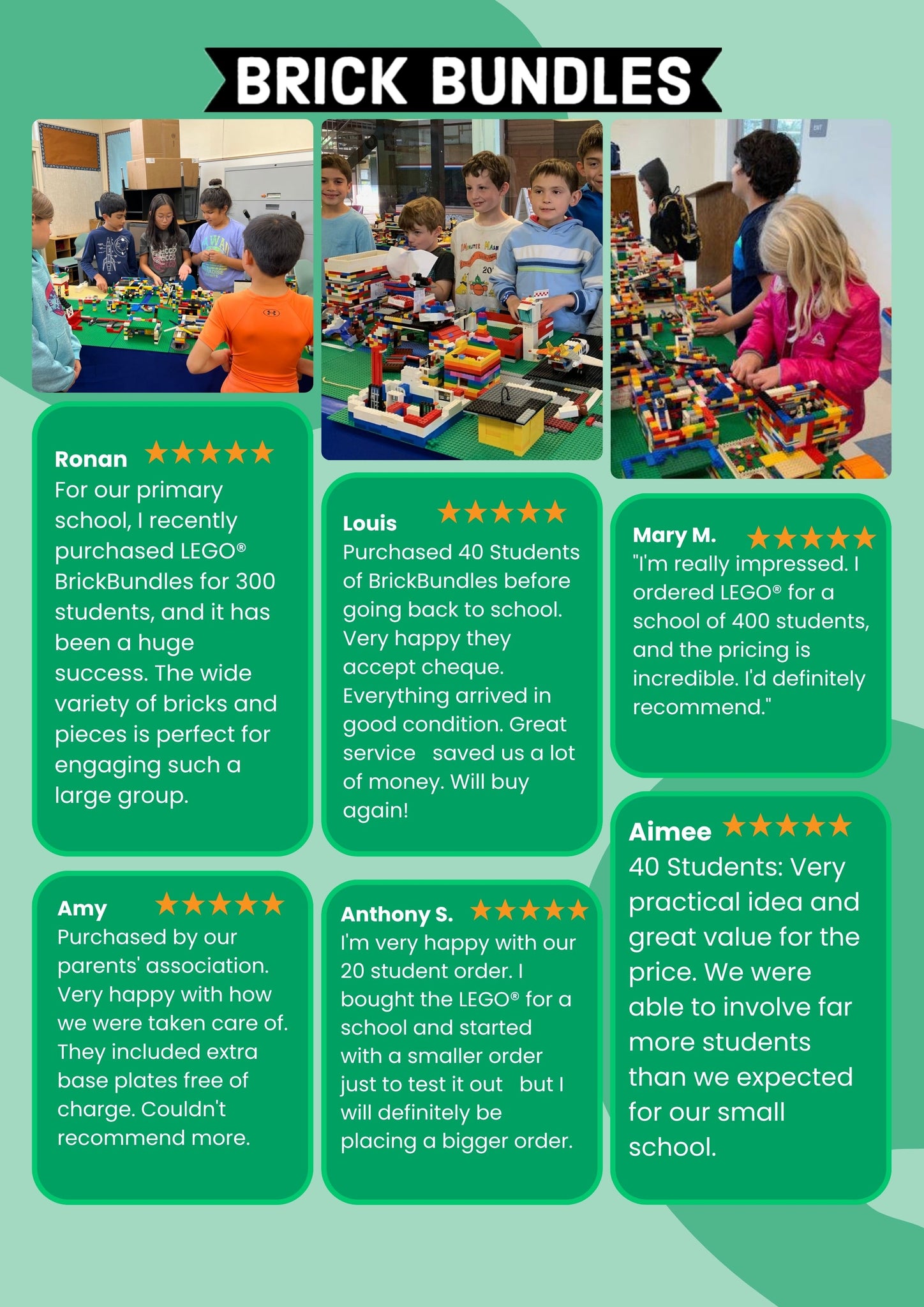 BrickBundles | LEGO® Education Kits For Schools Bricks & Pieces – Brick ...